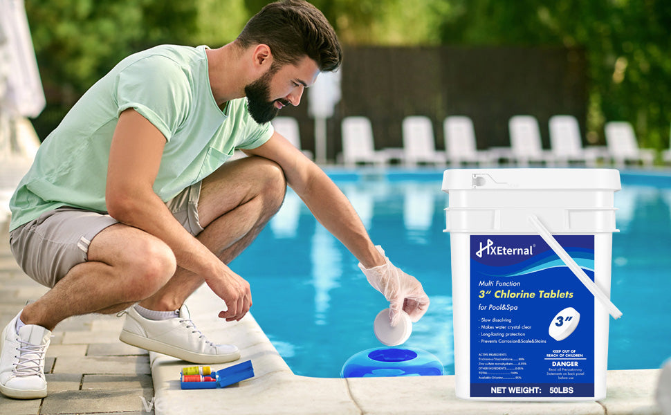 Best Value 3-Inch Chlorine Tablets: Affordable Pool Care - Hxeternal™